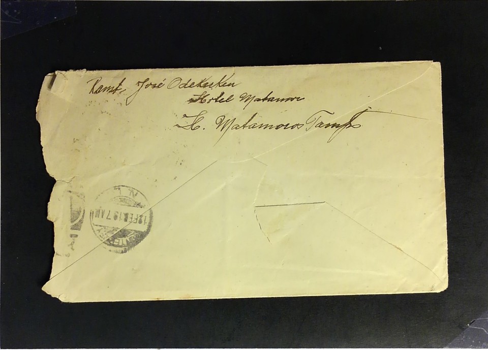 Mexico Older 10c Cover to Monterey NL (Stamp Damaged) - Z2275 | eBay