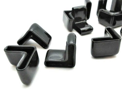 3/4" x 3/4" Angle Iron Vinyl End Caps Fits 1/8" Thick Metal Various ...