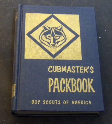 VINTAGE BOY SCOUT - 1966 CUBMASTER'S PACKBOOK | eBay