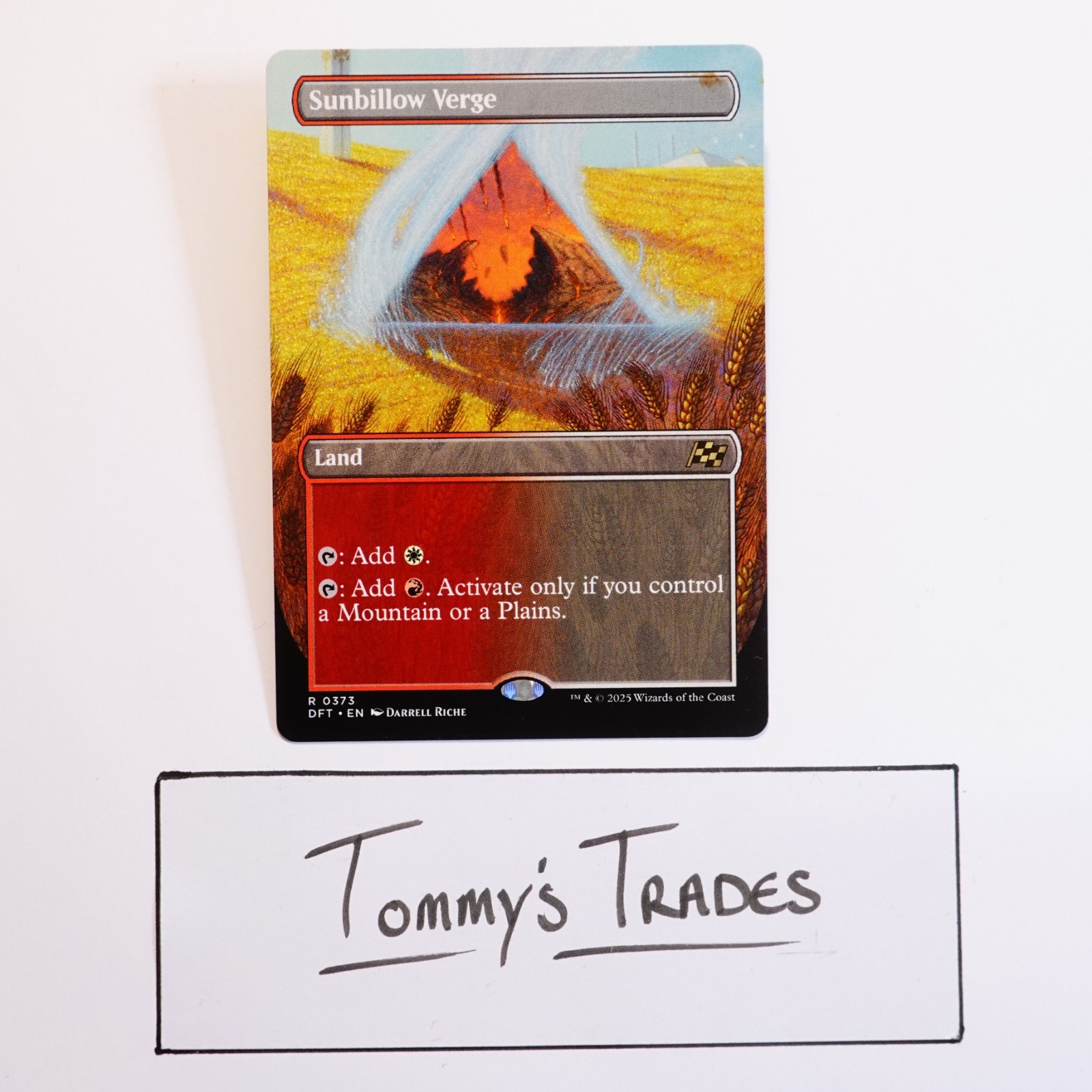 [MTG] Sunbillow Verge R373 - Aetherdrift (DFT) - BORDERLESS - Near Mint ...