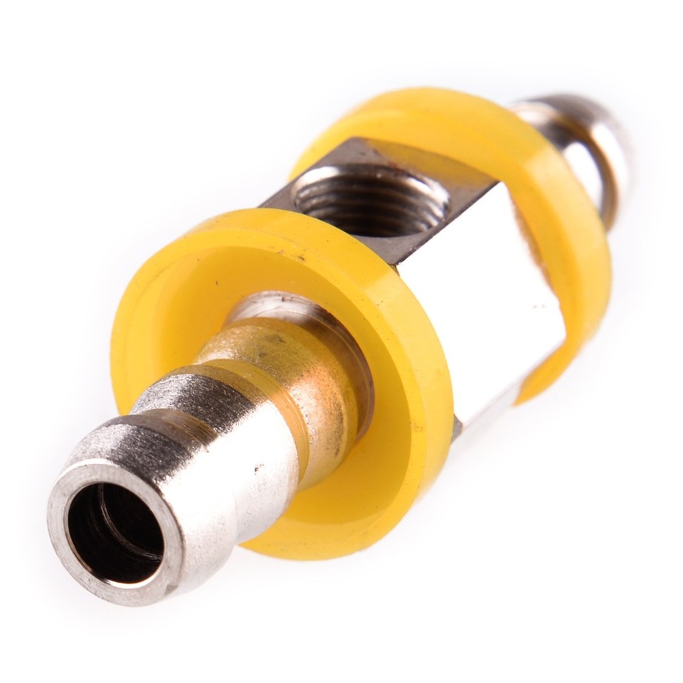 3/8" Fuel Line Fuel Pressure Gauge Sensor T-Fitting Adapter Clamps Kit ...