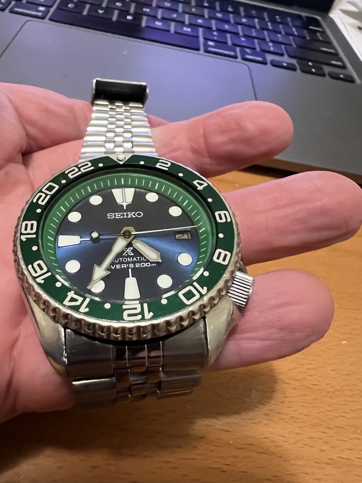 Seiko Vintage Blue Prospex Mod Diver 7002-700 Auto | eBay