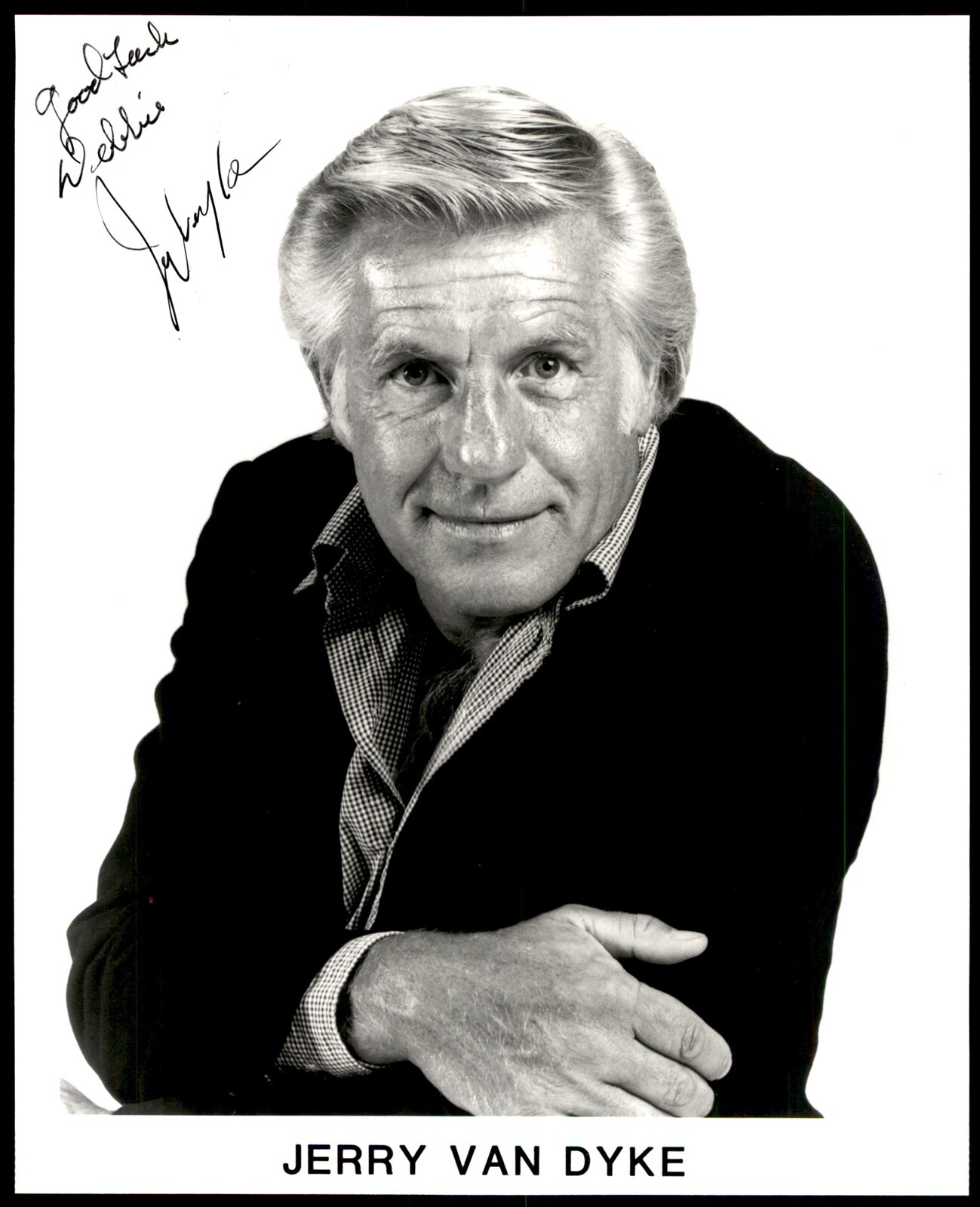 Jerry Van Dyke Signed Photo 8x10 Auto Autograph (no COA) | eBay