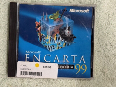 Microsoft Encarta Encyclopedia 99 (CD) | eBay