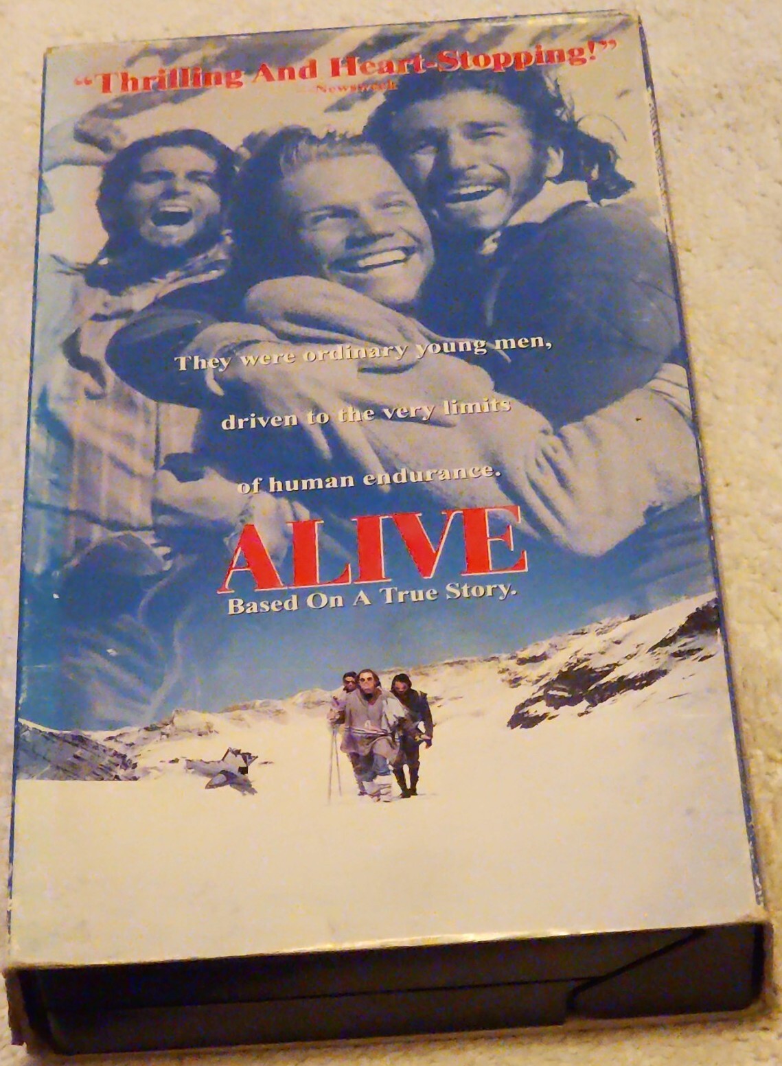 Alive VHS 1993 Ethan Hawke , Vincent Spano , Josh Hamilton 717951596031 ...