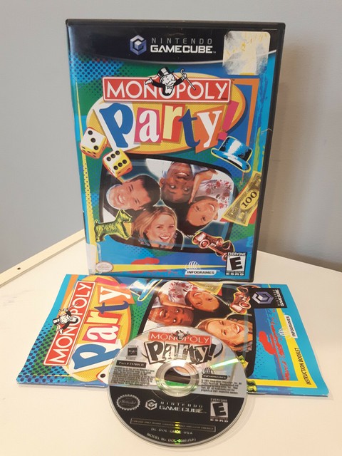 Monopoly Party Infogrames Nintendo Gamecube MINT COMPLETE for sale ...