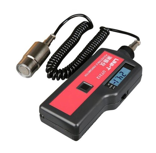UT312 Digital Vibrometer Split Vibration Meter Velocity Displacement ...