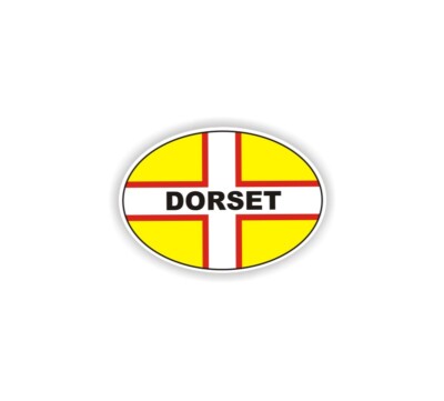 Mini Dorset Plain Sticker 60mm x 43mm Decal Stickers Car Campervan ...