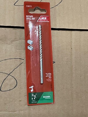 ACE Hardware 24468 3/16" x 6" Drill Bit | eBay