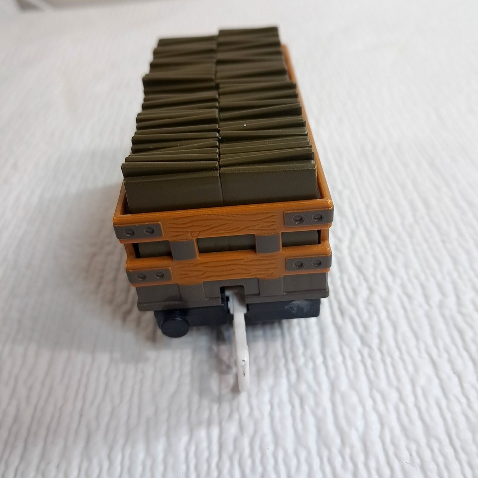 Thomas the Train & Friends Duncan cargo truck car & 2 slate blocks ...