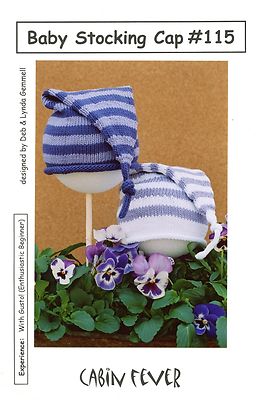 Baby Stocking Cap - Cabin Fever Knitting Pattern #115 Enthusiastic ...