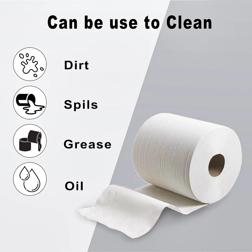 Centrefeed Blue White Rolls 2ply Embossed Kitchen Hand Wipes Paper ...