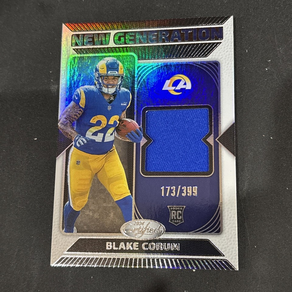 Blake Corum Jersey card rookie card /399 | eBay UK