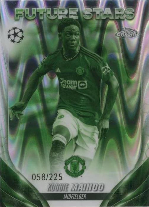 2023-24 Topps Chrome UEFA Club Competitions - Future Stars Kobbie ...