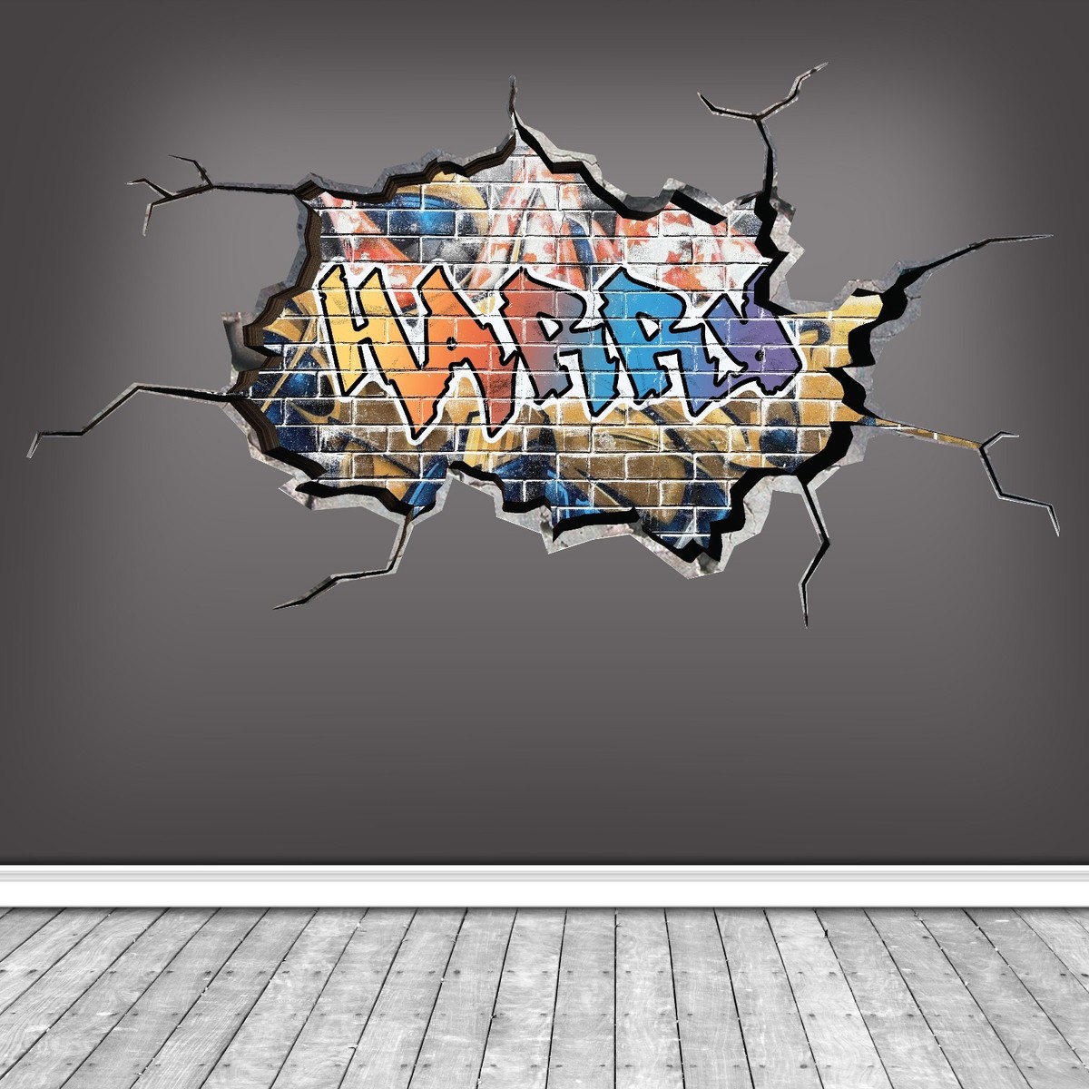 Graffiti Name Wall Decals Amazon.com: VWAQ Custom Graffiti Name Wall