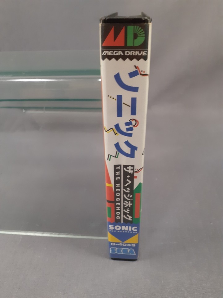 SEGA MEGADRIVE MEGA DRIVE MD Sonic the Hedgehog 1 NTSC-J Japanese ...