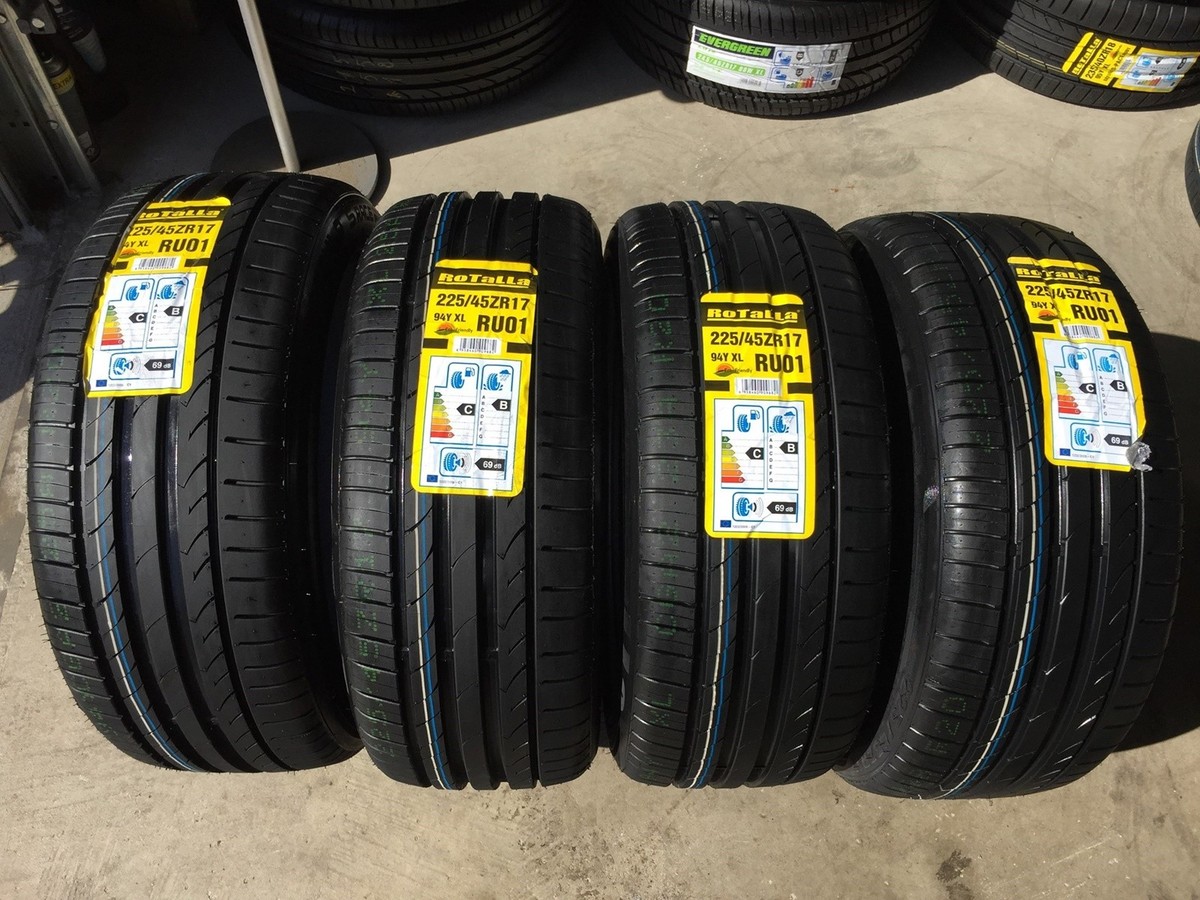 Sommerdæk, / 225 / 45 R17, mønster – dba.dk – Køb og Salg af Nyt og Brugt