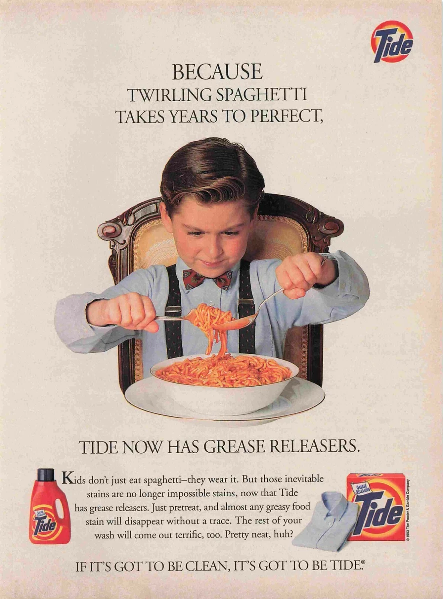 Tide Print Advertisement