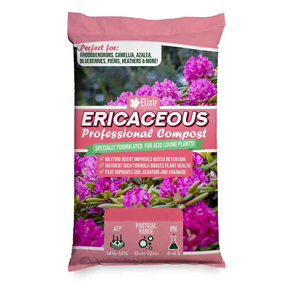 Organic Ericaceous Compost for Acid Loving Plants, Blueberry ...
