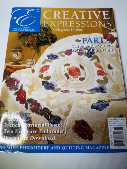 Creative Expressions Magazine With Jenny Haskins Issue 15 2007 for sale ...