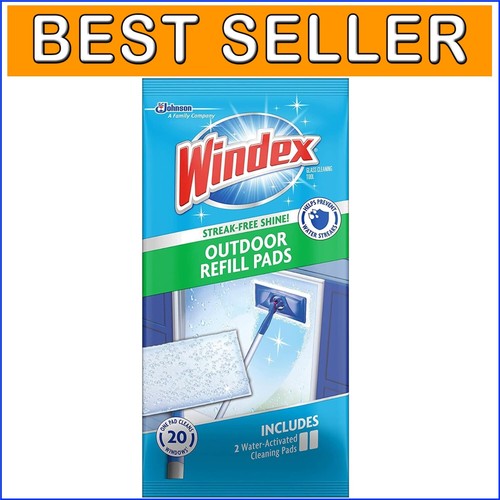 Streak-Free Window Cleaning 2 Count Pads - Clean 20 Windows ...