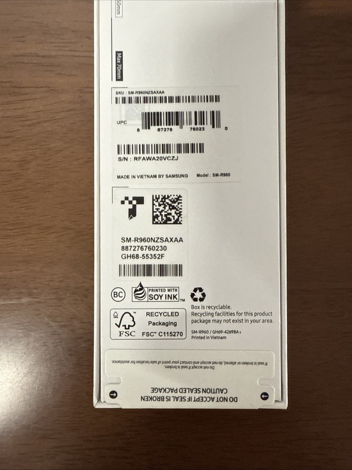 Samsung Galaxy Watch6 Classic 47mm SM-R960 R960NZSAXAA Bluetooth WiFi ...