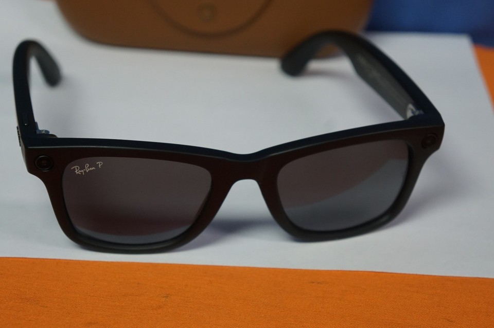 Ray Ban Meta RW4008 Matte Black Wayfarer Gen 1 Smart Glasses W/Charger ...