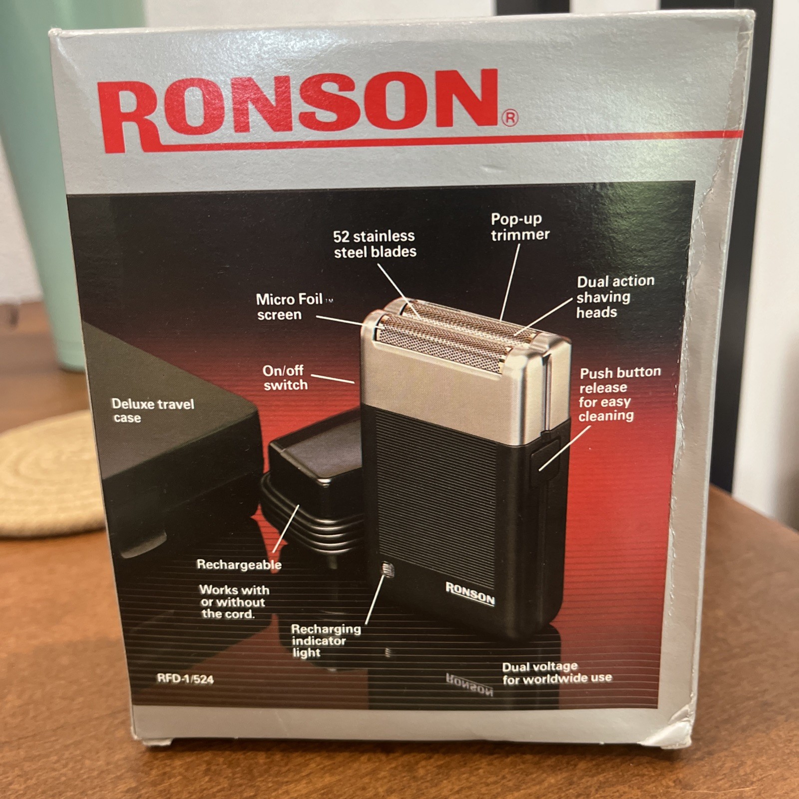 Vintage Ronson Micro Foil Shaving System| Electric Shaver Model RFD-1 ...