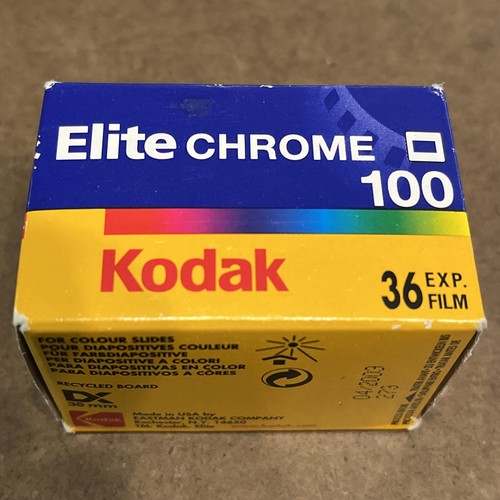 Kodak Elite Chrome 100 35mm Color Slide Film 1 Roll - expired - L@@K | eBay