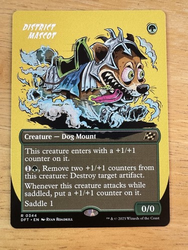 x1 District Mascot DFT Aetherdrift MTG 344 RARE SHOWCASE M/NM 1x | eBay