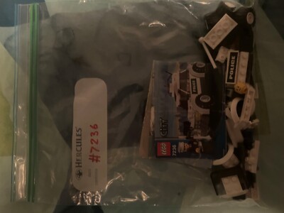 LEGO #7236 Police Car - 100% complete with instructions (no box) | eBay ...