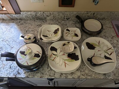 Vintage Red Wing dinnerware-Lotus pattern | eBay
