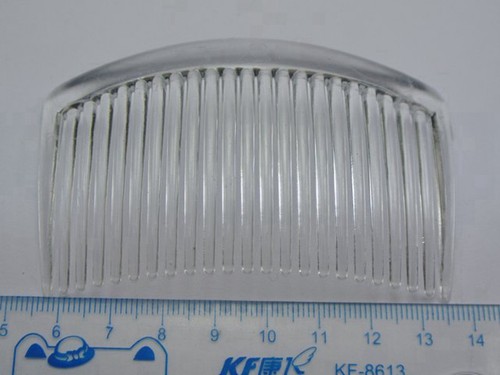 10 Clear Plastic Smooth Hair Clips Side Combs Pin 82X50mm for Ladies | eBay