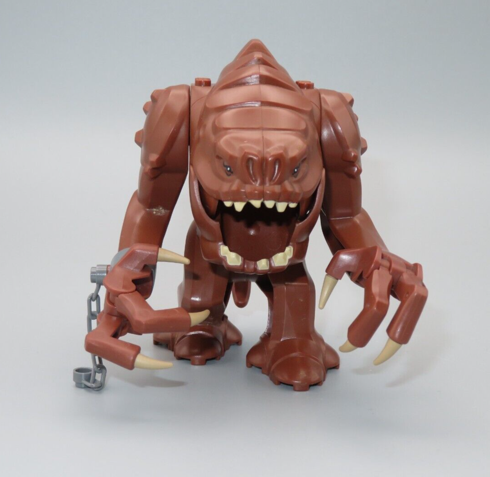 Lego Star Wars large Rancor beast with chain minifigure 75005 Rancor ...