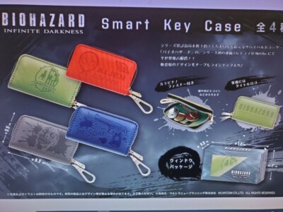 Biohazard Resident Evil Infinite Darkness Smart key case Set of 4 Full ...