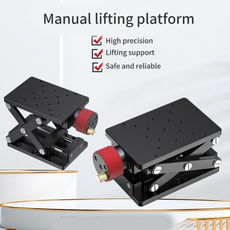 Lift Aluminum Support Jacks Platform Laboratory Lifting Stand Manual ...