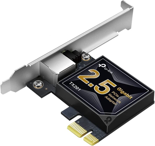 2.5Gbps Pcie Network Adapter, Versatile Compatibility, Low-Profile and ...