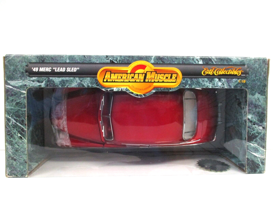 ERTL - AMERICAN MUSCLE - CUSTOM 1949 MERCURY LOWRIDER LEAD SLED - 1/18 ...
