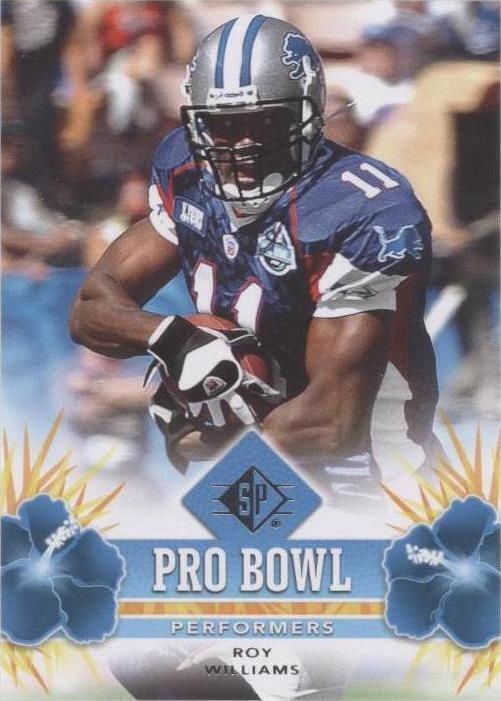 2008 SP - Pro Bowl Performers Roy Williams #PBP-24 for sale online | eBay