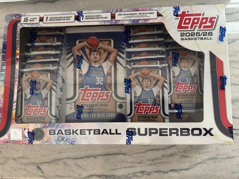 2025-26 TOPPS NBA Flagship Collection Superbox Box (227 Cards ...