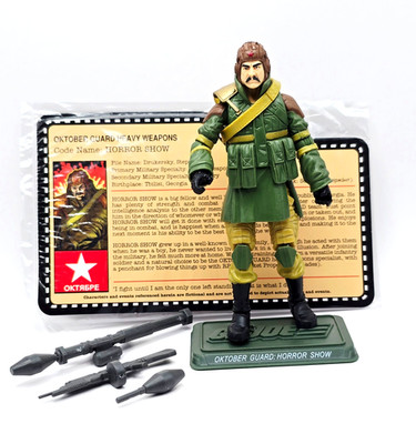 GI Joe OKTOBER GUARD HEAVY WEAPONS HORROR SHOW 2012 JoeCon complete | eBay