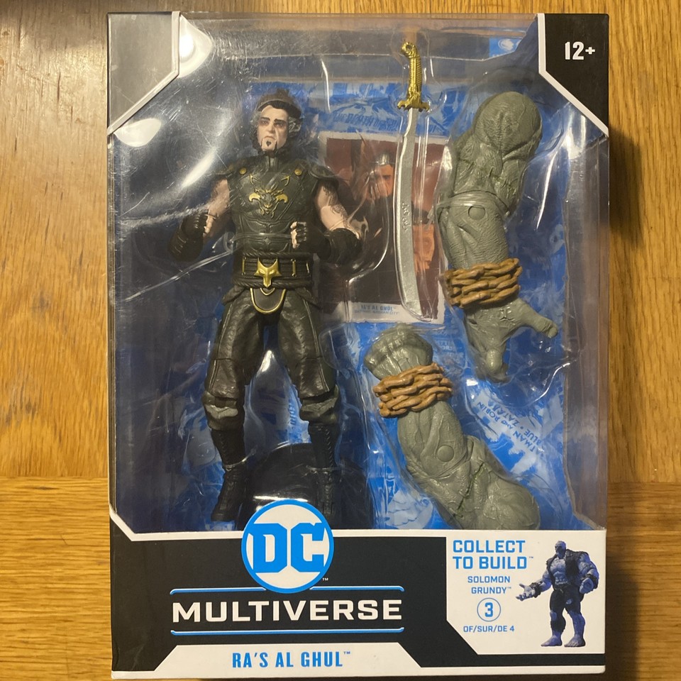 DC Multiverse Ra's Al Ghul Figure Batman: Arkham City Solomon Grundy ...