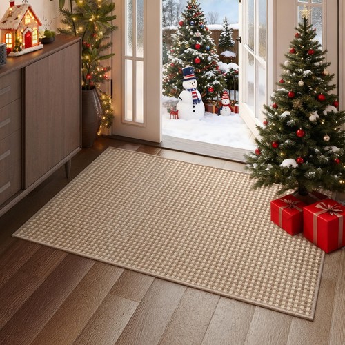 2x3 ft Indoor Door Mat Entryway Rug Non Slip Woven Washable Area Rugs ...