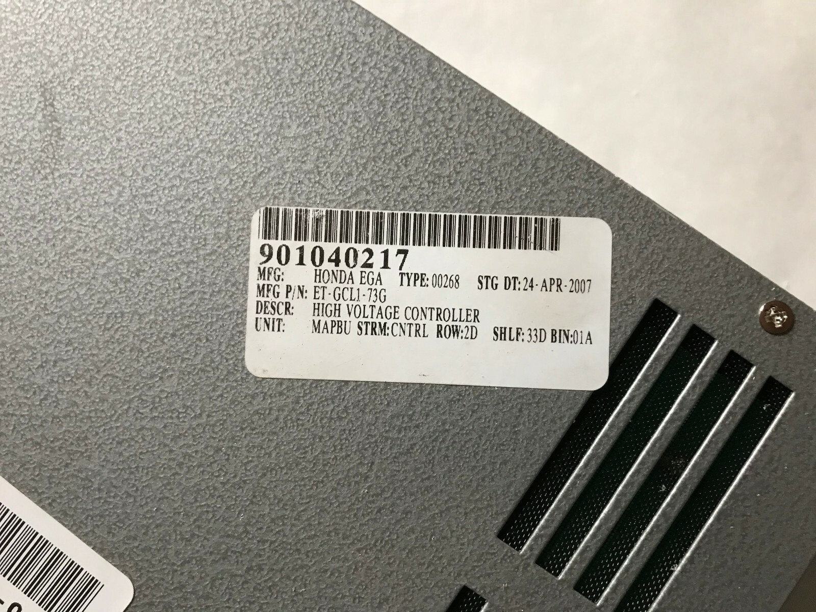 HONDA EG BELL GUN C/L 117. ET-GCL1-73G,HONDA EGA 00268 ET-GCL1-73G,SO ...