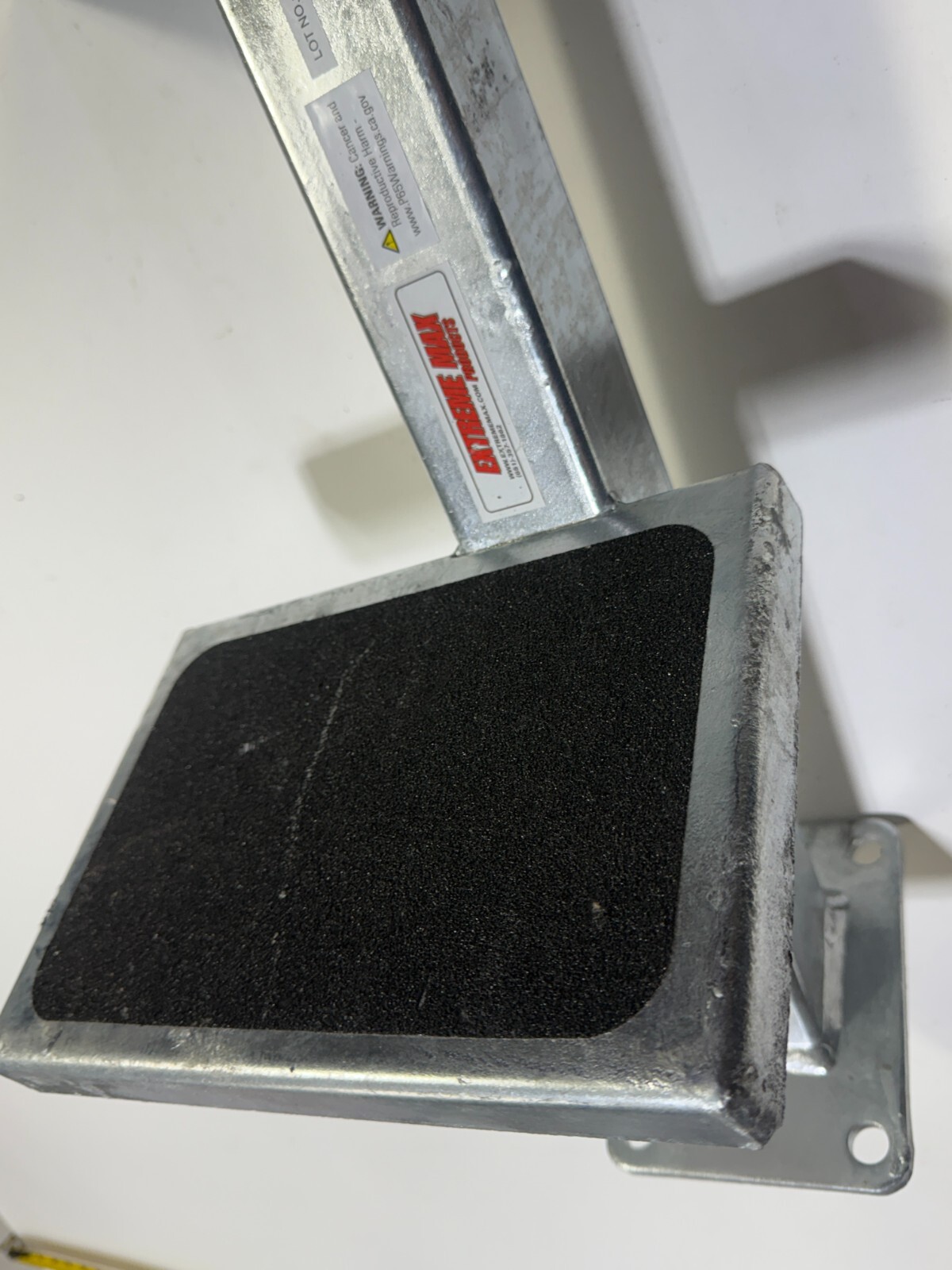 Extreme Max 3006.6812 Galvanized Trailer Tongue Step - Double | eBay