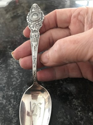 Souvenir Spoons - Vintage Watson Sterling