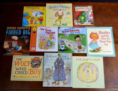 Lot of 10 Picture Books about Honesty, Telling the Truth, Fibbing ...