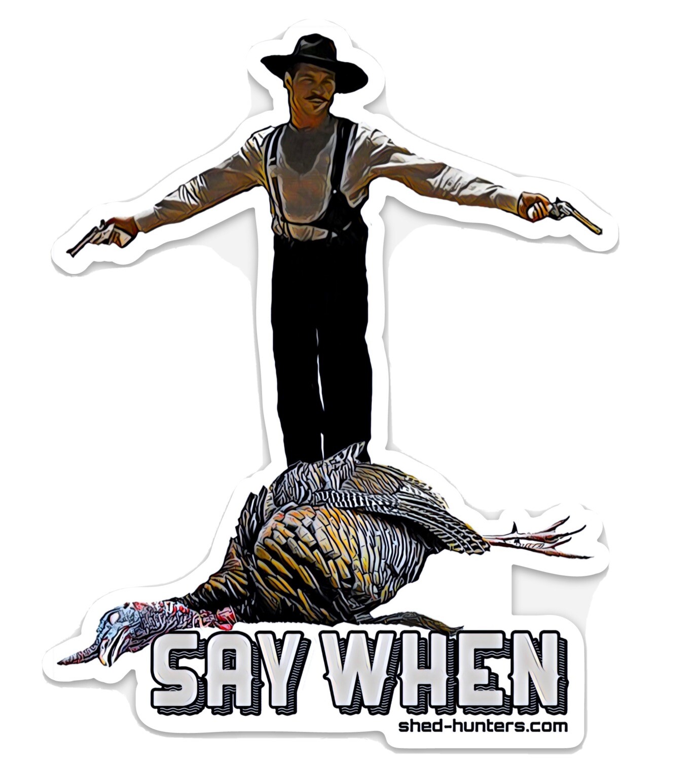 Turkey Hunting Decals Stickers