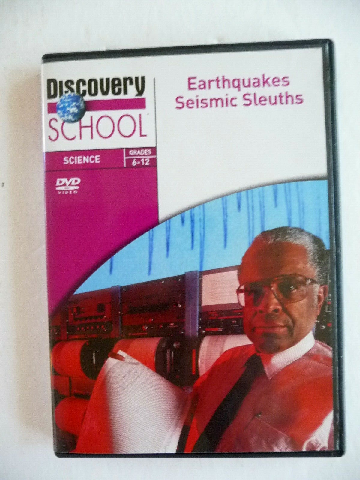 Discovery School Science: Earthquakes Seismic Sleuths DVD Grades 6-12 ...