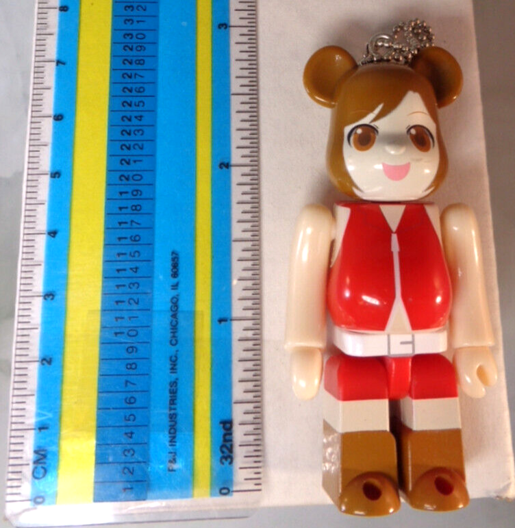 Meiko Bearbrick Keychain Figure Happy Kuji Be@rbrick Medicom 2014 Miku ...